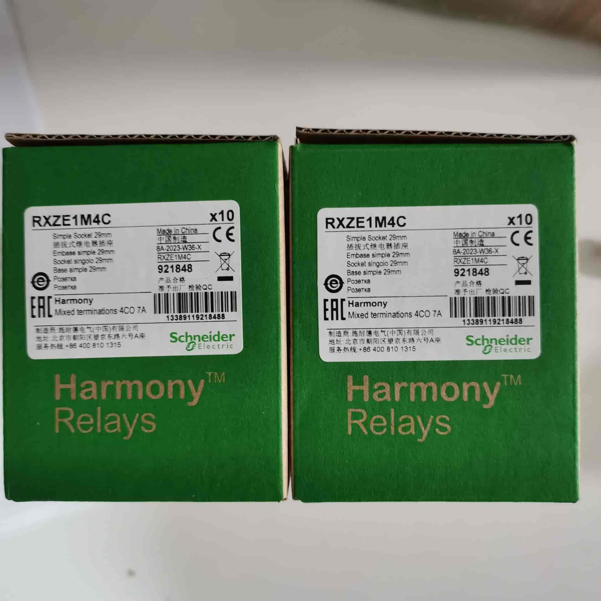 Schneider Electric RXZE1M4C Harmony Electromechanical Relay - TIMECO Schneider Electric RXZE1M4C Harmony Electromechanical Relay - TIMECO